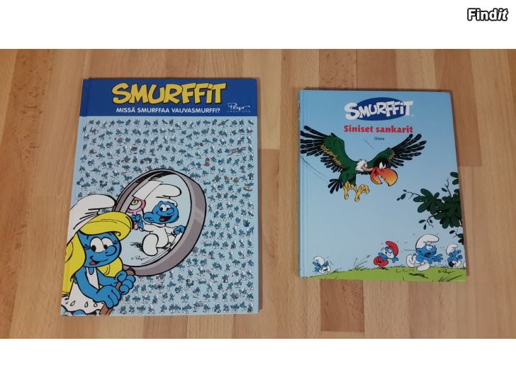 Myydään Smurffi kirjat