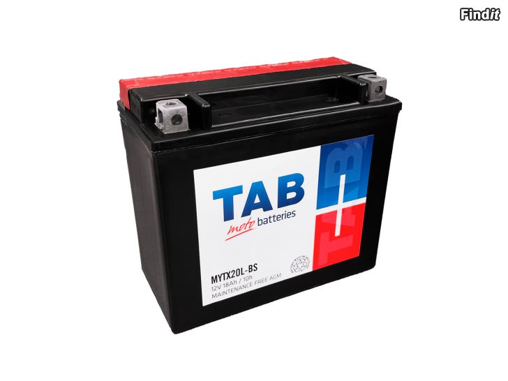 Myydään TAB Startbatterier