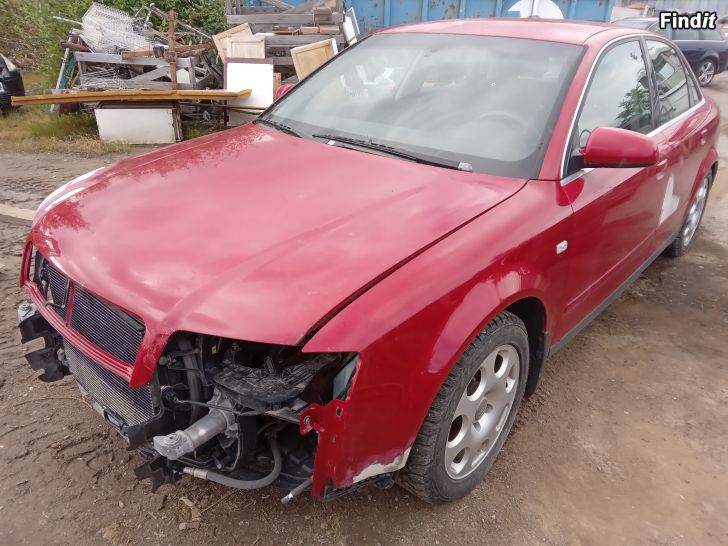 Myyd n Audi A4 2 0 BE Automaatti 2002 Varaosina Myyd n Audi A4 2 0 BE Automaatti 2002 Varaosina